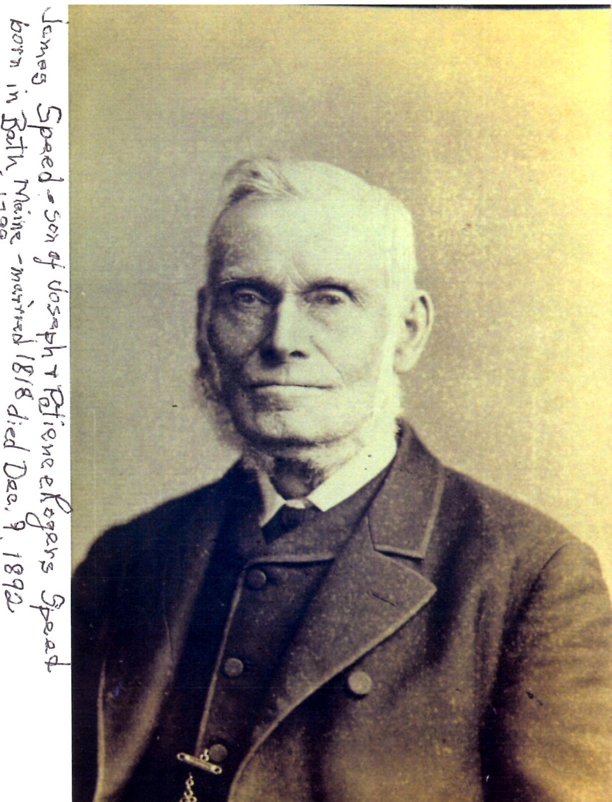 Mary – Wife of James Speed